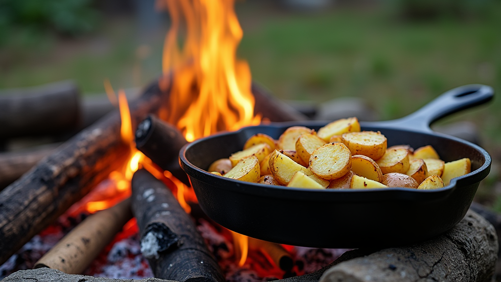 Campfire Roasted Potatoes - Everything RVs and More