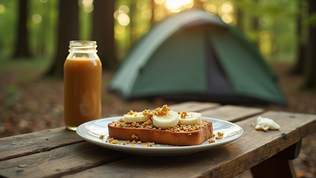 Peanut Butter Energy Toast - Everything RVs and More
